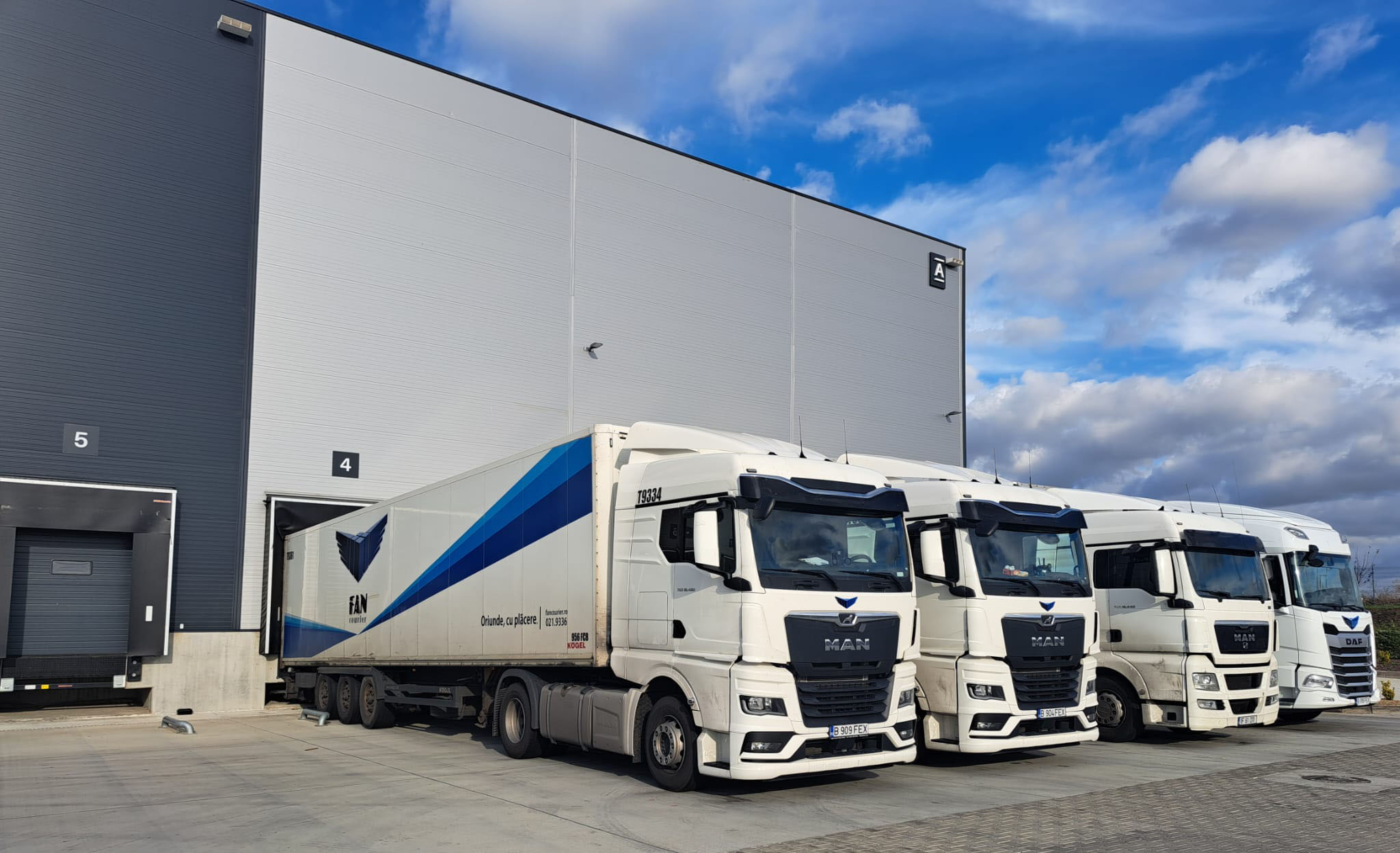 FAN Courier opens an international HUB in Arad - FAN Courier